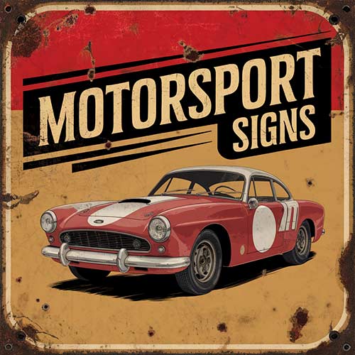 Motorsport Signs – Suffolk Signs